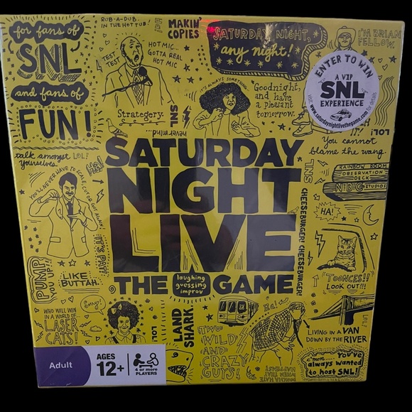 Discovery Bay Games | Games | Saturday Night Live Board Game 20 Sealed ...